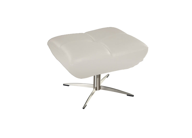 Linea Leather Footstool – Somerset Furniture